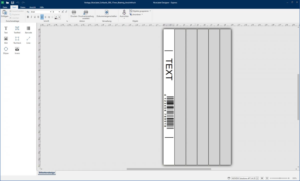 NiceLabel Designer Express 10 | Etikettensoftware