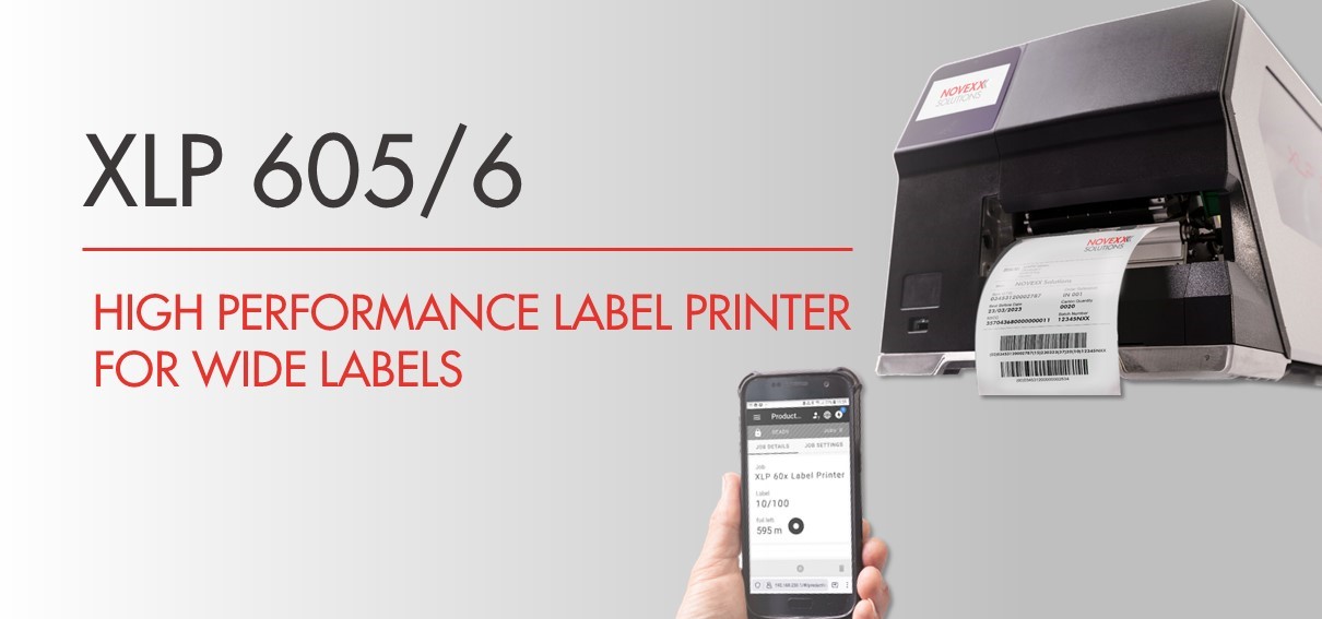 XLP 60x | Die neuen Hochleistungs-Etikettendrucker von NOVEXX