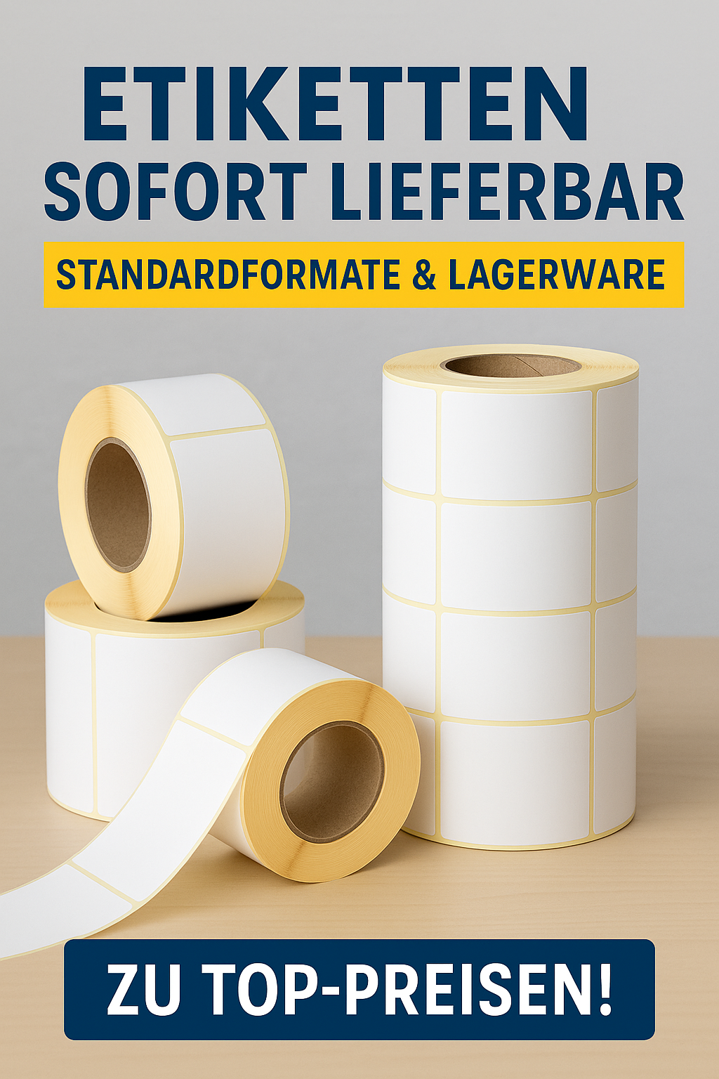 Etiketten sofort lieferbar | JR Drucksysteme